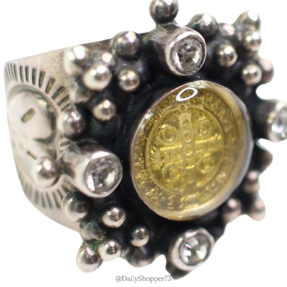 Virgins Saints & Angels | Jewelry | Virgins Saints Angels Vsa San Benito Cloister Statement Ring ...